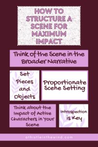 How to Write the Perfect Scene: A Writer's Guide | A Thistle in the Wind