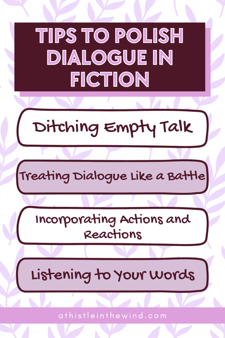 On Writing Dialogue: How to Write Better & Believable Lines - A Thistle ...